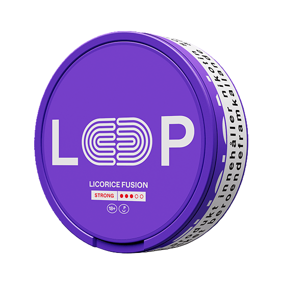Buy LOOP Licorice Fusion snus in Spain | Snuzia
